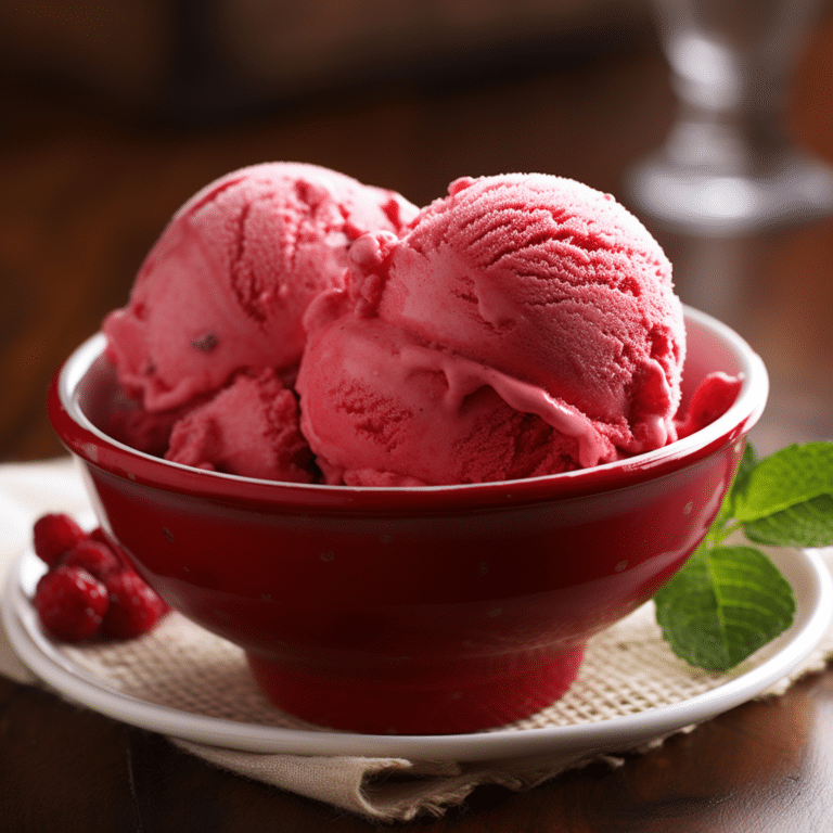 Delicious Big Red Ice Cream Recipe Guide